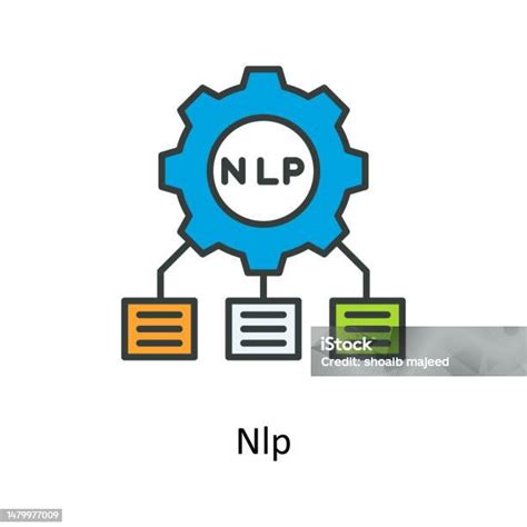 Nlp Vector Isi Garis Besar Ikon Stok Ilustrasi Stok Sederhana Ilustrasi