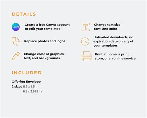 Tithe Envelope Template For Church Canva Template Church Templates
