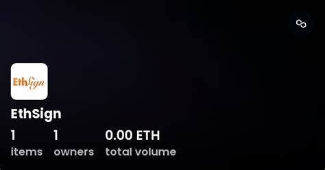 Ethsign Signatures Early Tester Badge Collection Opensea