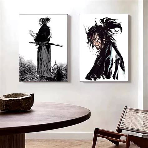 Vintage Anime Nhật Bản Manga Miyamoto Musashi Vagabond Bushido Chiến