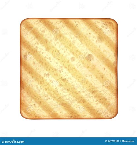 Composição Das Torradas Em Estrias Diagonais Imagem de Stock Imagem