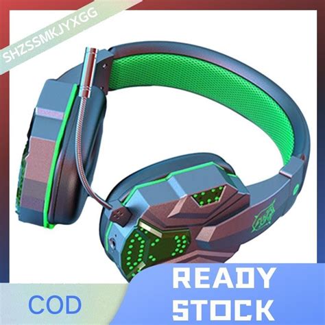 Wireless Headset Gaming Headset Surround Sound Rgb Gaming Headphone