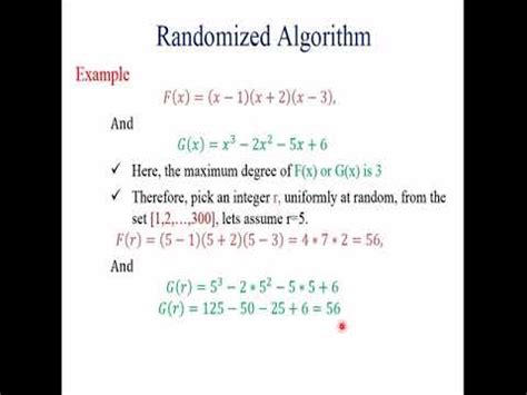 Polynomial Identity Testing Youtube