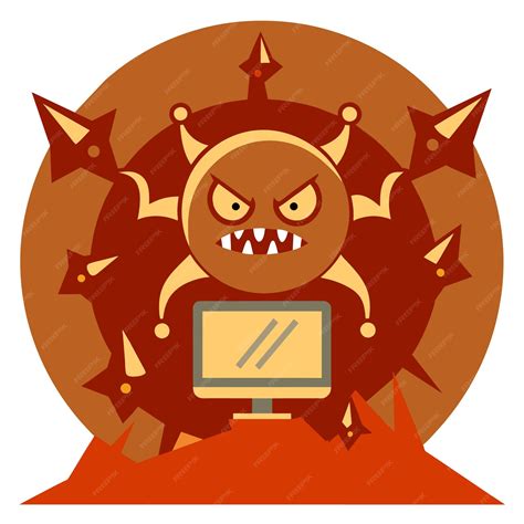 Security Icon Set For Malware Detection Premium Ai Generated Vector