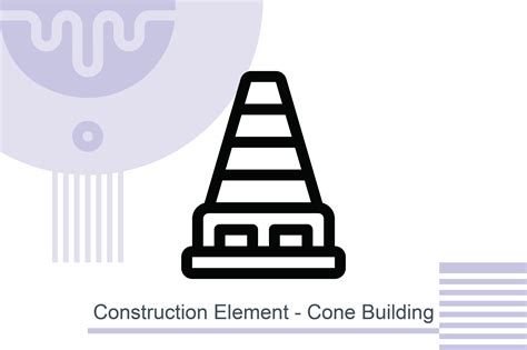 Construction Element Cone Building Graphic By Melindagency · Creative