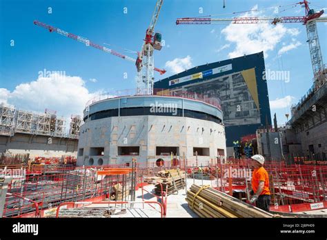 ITER Project Construction Site France Stock Photo Alamy