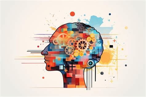 Premium Ai Image Synaptic Symphony An Abstract Representation Of