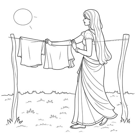 Best Squaw Coloring Pages Free Printable Pdf