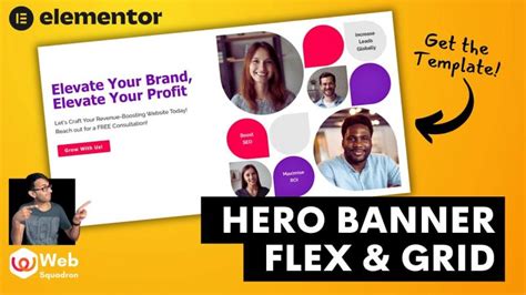Imran Siddiq On Linkedin Hero Banner Flex And Grid Team Elementor