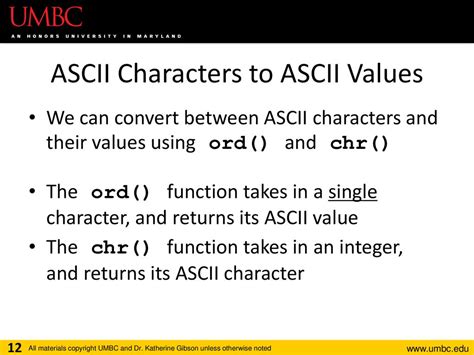 Vba Chr Mapping Of Characters With Their Ascii Values