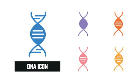 Flat Dna Icon Symbol Vector Illustration 24484795 Vector Art At Vecteezy