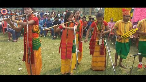 Bodo Traditional Song Bagurumba Flute Kamandserja Rowmari Cultural Committee Show Youtube