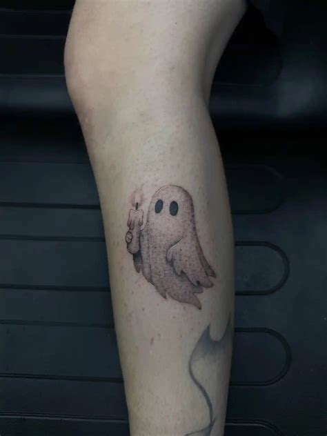 52 Adorable Ghost Tattoo Ideas Youll Absolutely Love Tattoo Imprints