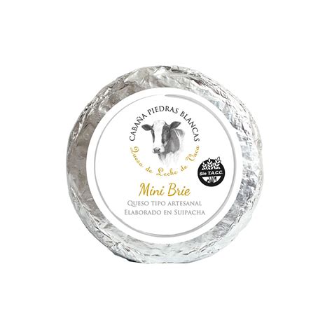 Queso Minibrie CabaÑa Piedras Blancas Hma 1 Kg Minibrie Disco