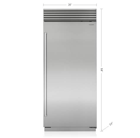 Sub Zero Built In All Refrigerator Built In Refrigeration Cl3650rid S P R Shore Appliance