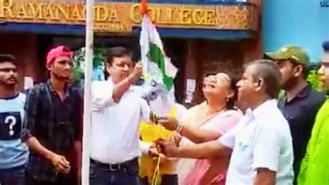 Bishnupur Principal Of Bishnupur Ramananda College Under Controversy