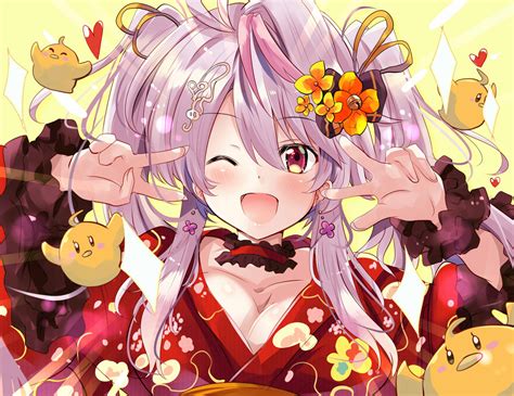 Animal Anthropomorphism Azurlane Bird Blush Breasts Close Grenville