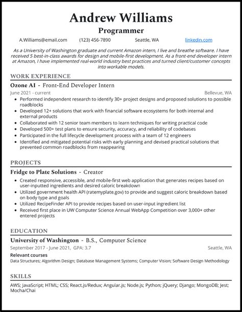 13 Programmer Resume Examples For 2025