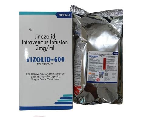 Linezolid Intravenous Infusion At ₹ 108piece In Surat Id 2852229451355