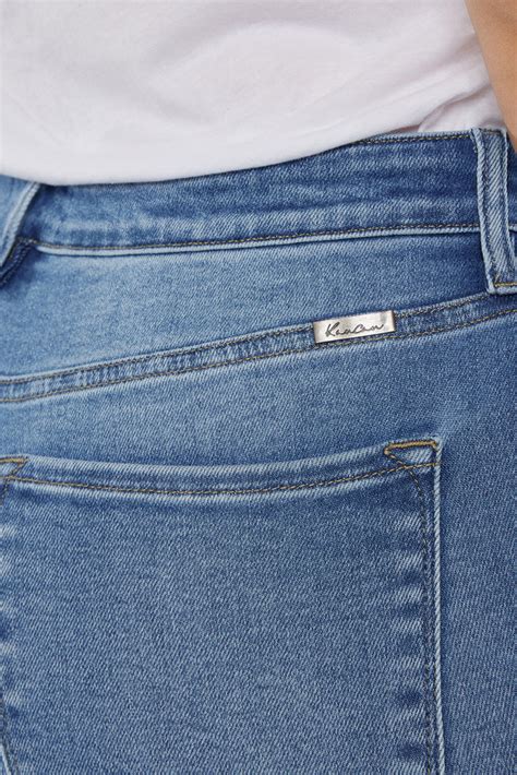 Alannah High Rise Slim Straight Leg Jeans Plus Size Official Kancan Usa