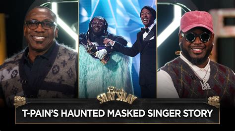 T Pains Haunted Masked Singer Story I Was So Scared And Then I