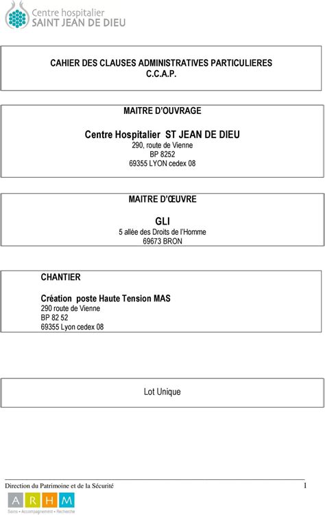 Acte D Engagement Ae Ma Tre D Ouvrage Arhm Route De Vienne Bp