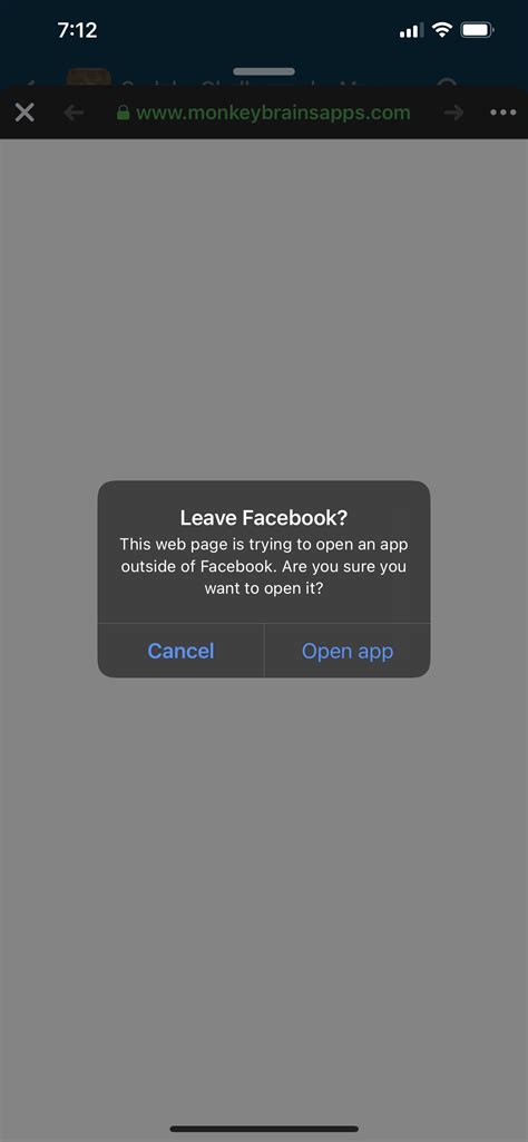Applinks Ios Universal Link Not Opening In Facebook App Stack Overflow
