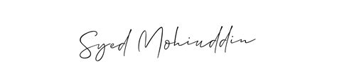 97 Syed Mohiuddin Name Signature Style Ideas New Online Autograph