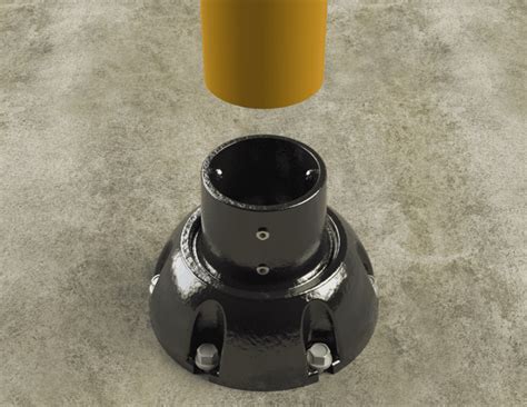5″ Rebounding Steel Bollard Installation Instruction