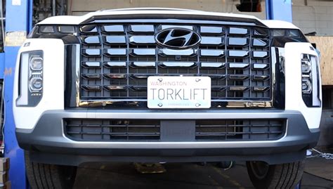 2024 Hyundai Palisade Front License Plate Bracket Durable Secure