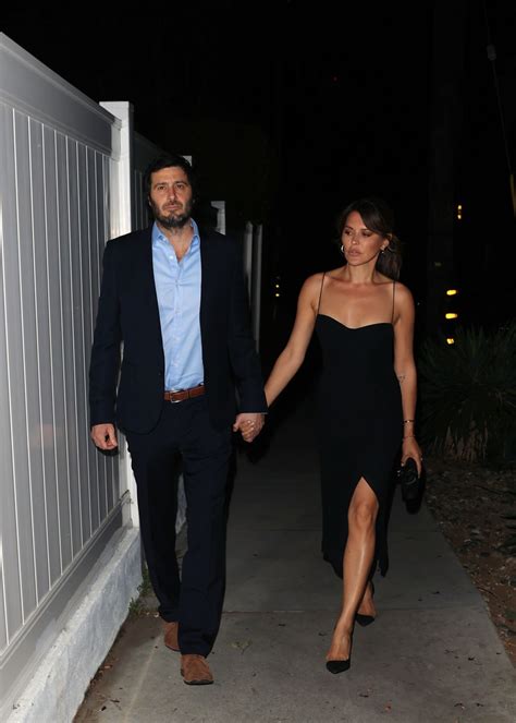 Danielle Bux Arrives At Caa Event At San Vicente Bungalows In Los