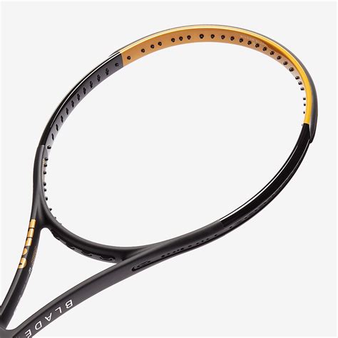 Wilson Clade 102 Sw Autograph Blackgold Mens Rackets Prodirect