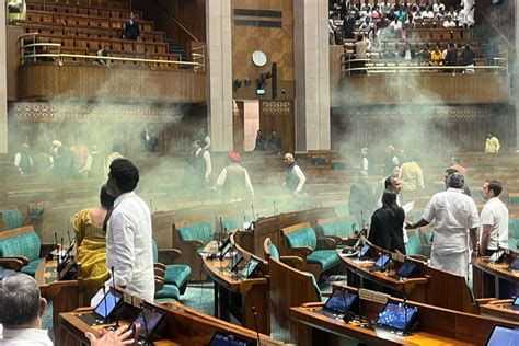 Lok Sabha Security Breach Opposition Demands Investigation Over