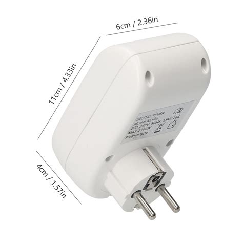 Plug In Digital Timer Switch Weekly Programmable E Vicedeal