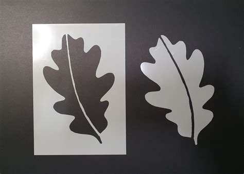 Oak Leaf Mask Stencil Set