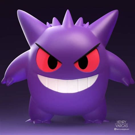 Henry Vargas On Instagram Gengar Swipe To Check Out The Timelapse