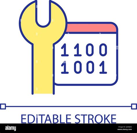 Maintain Software Rgb Color Icon Stock Vector Image And Art Alamy