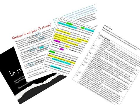 French Halloween Lesson Dracula Extract Analysis Teaching Resources