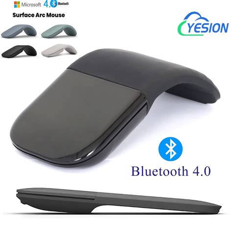Bluetooth Wireless Mouse Arc Touch Mice Ultra Thin Computer Optical