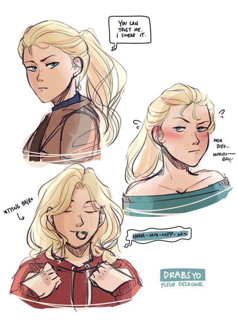 Fleur Delacour Harry Potter Illustrations Harry Potter Comics Harry