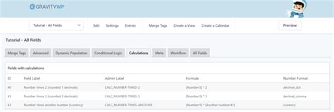 gravitywp merge tags wordpress plugin