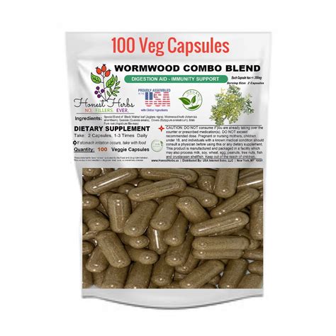 Wormwood Combo Blend Wormwood Herb Black Walnut Leaf Cloves