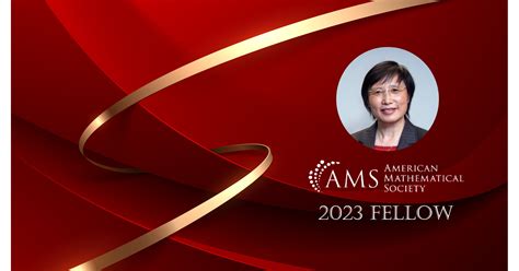 Chair Professor Chen Xiaojun Conferred Ams Fellowship 2023 Department Of Applied Mathematics