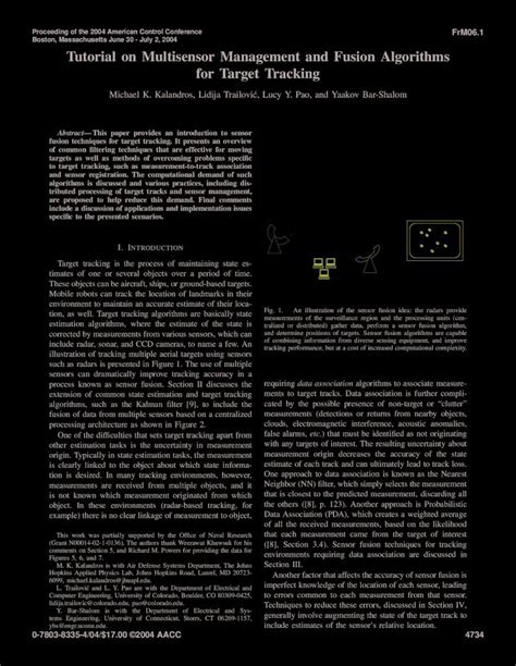 pdf tutorial on multisensor management and fusion … tutorial on