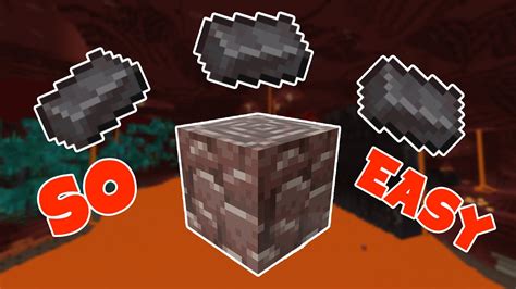 FASTEST AND EASIEST Way To Get Netherite YouTube