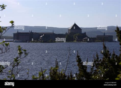 Station Island At Lough Derg Pilgrimage Site County Donegal Republic Of