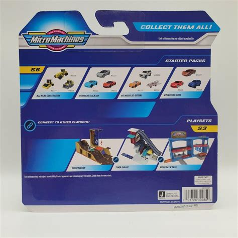 Micro Machines Series 6 22 Micro Constructions Hasbro Jazwares ~ New