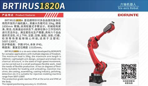 Borunte Robots 6 Axis Industrial Robot Arm Automatic Production Line