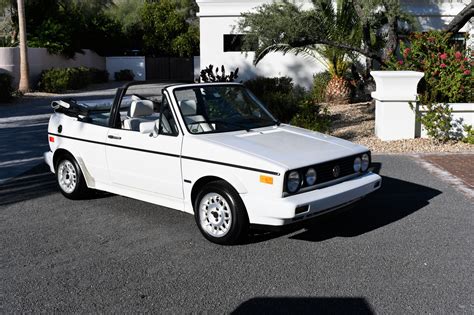 27k Mile 1989 Volkswagen Cabriolet Boutique Edition For Sale On Bat