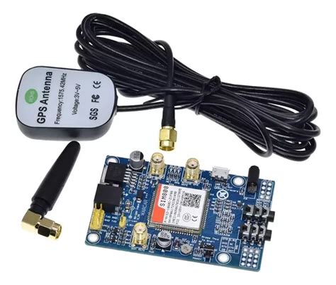 Sim808 Modulo Gsm Gprs Gps Antena Sma Y Gps Mercadolibre